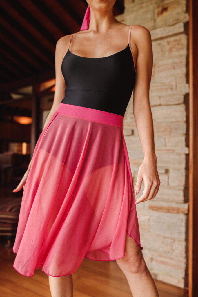 Saia Natalia Pink - Corpo de Ballet Shop